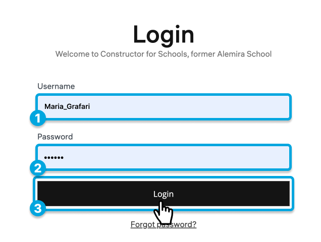 How can my child log in